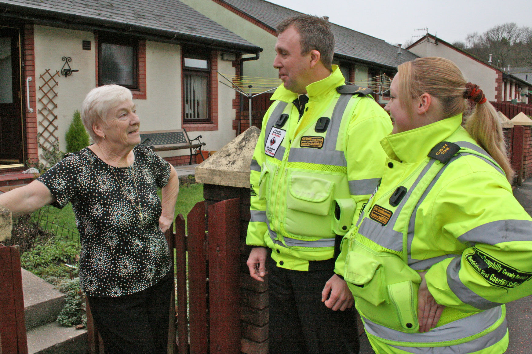Caerphilly safety wardens spend almost 8,000 hours on patrol