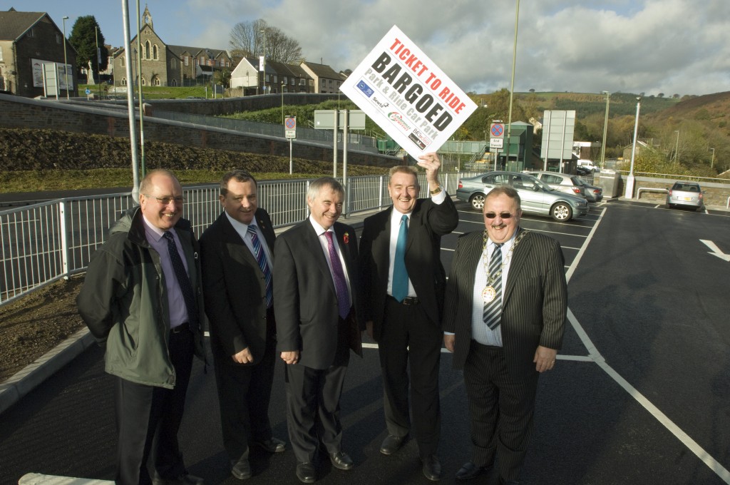 Bargoed Park and Ride opens