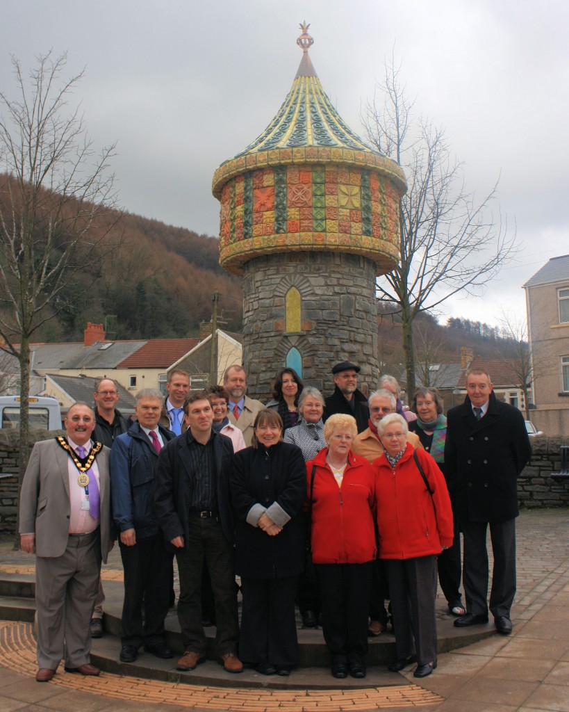 Llanbradach Follies artwork unveiled