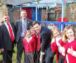 European teachers welcomed at Cwmfelinfach Primary School