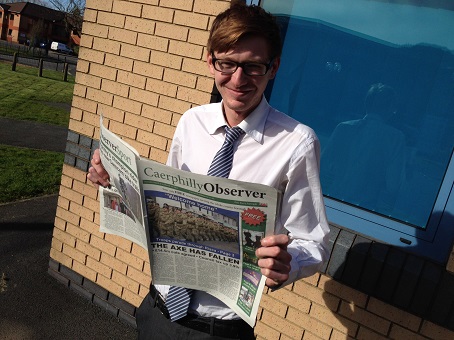 Caerphilly Observer celebrates a year in print