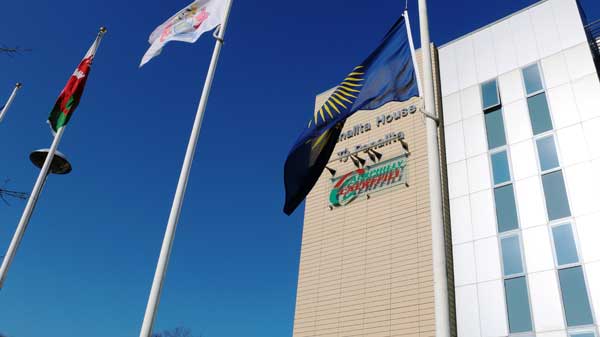 Commonwealth Flag raised at Caerphilly Council building as part of ...