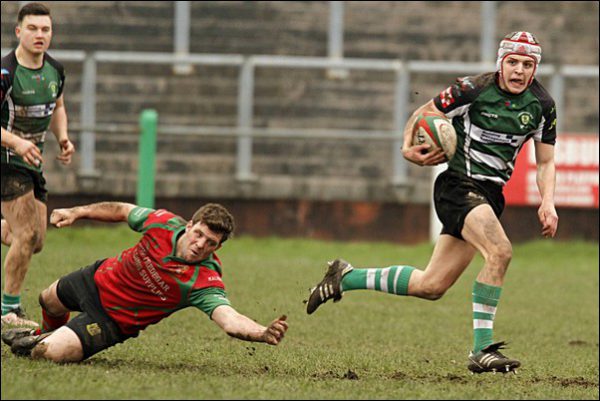 Rugby Union: Lucky number 13 as Caerphilly run riot against New Tredegar