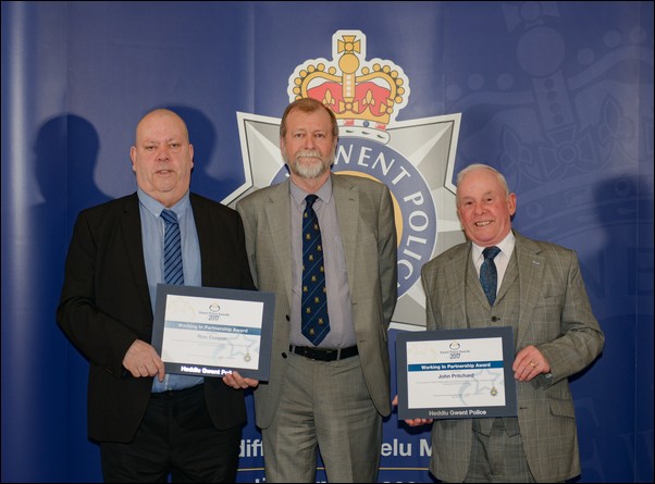 Officers and public honoured at Gwent Police's awards ceremony