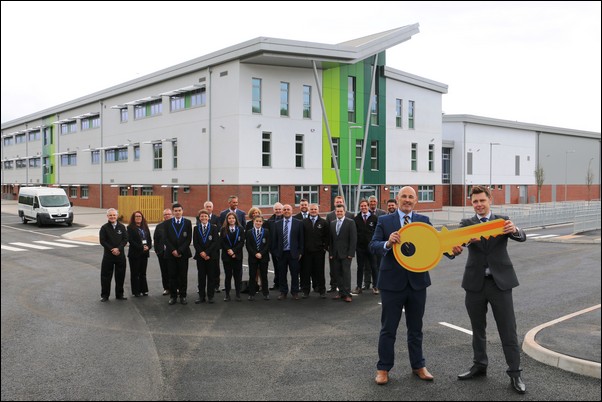 Work completed on £25m Islwyn High School