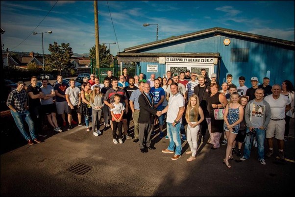 Caerphilly Boxing Club thrives one month after opening its doors