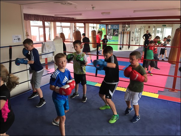 Caerphilly Boxing Club thrives one month after opening its doors
