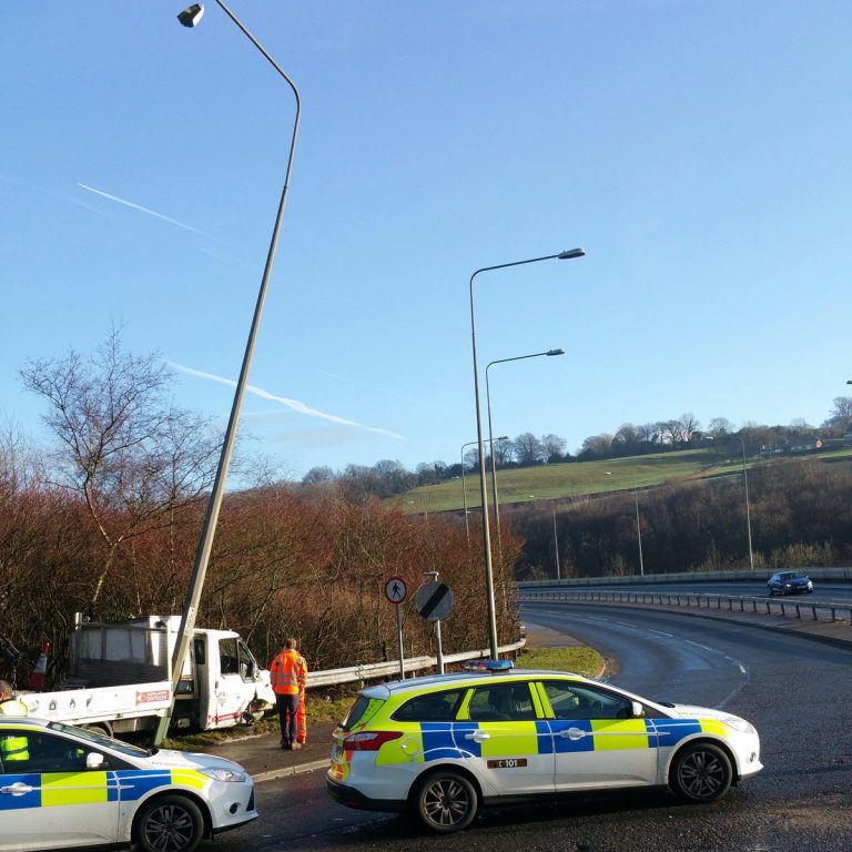 A472 northbound between Gelligroes and Pentwynmawr reopened after truck ...