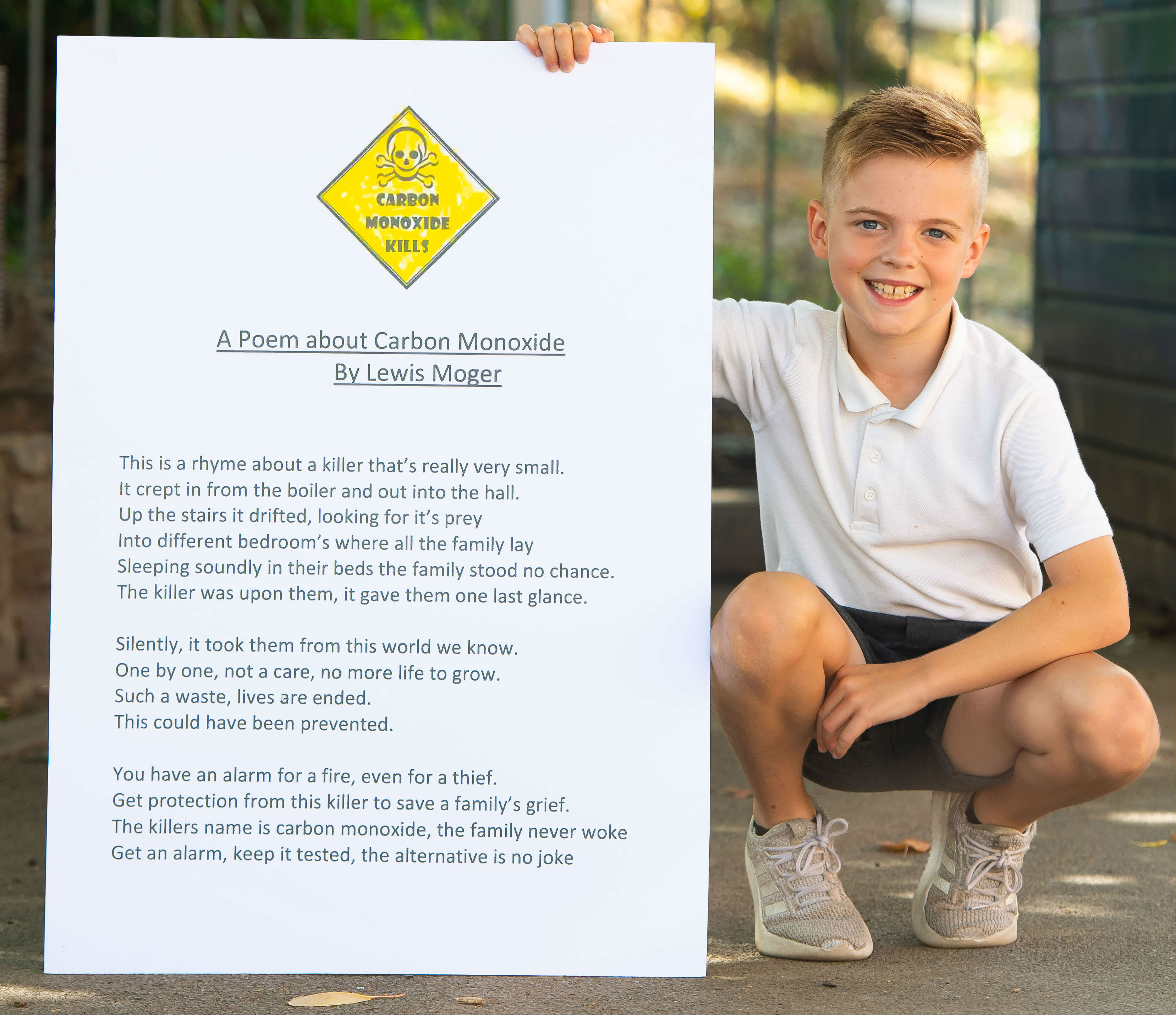 Ystrad Mynach pupil's poem scoops top prize in UK