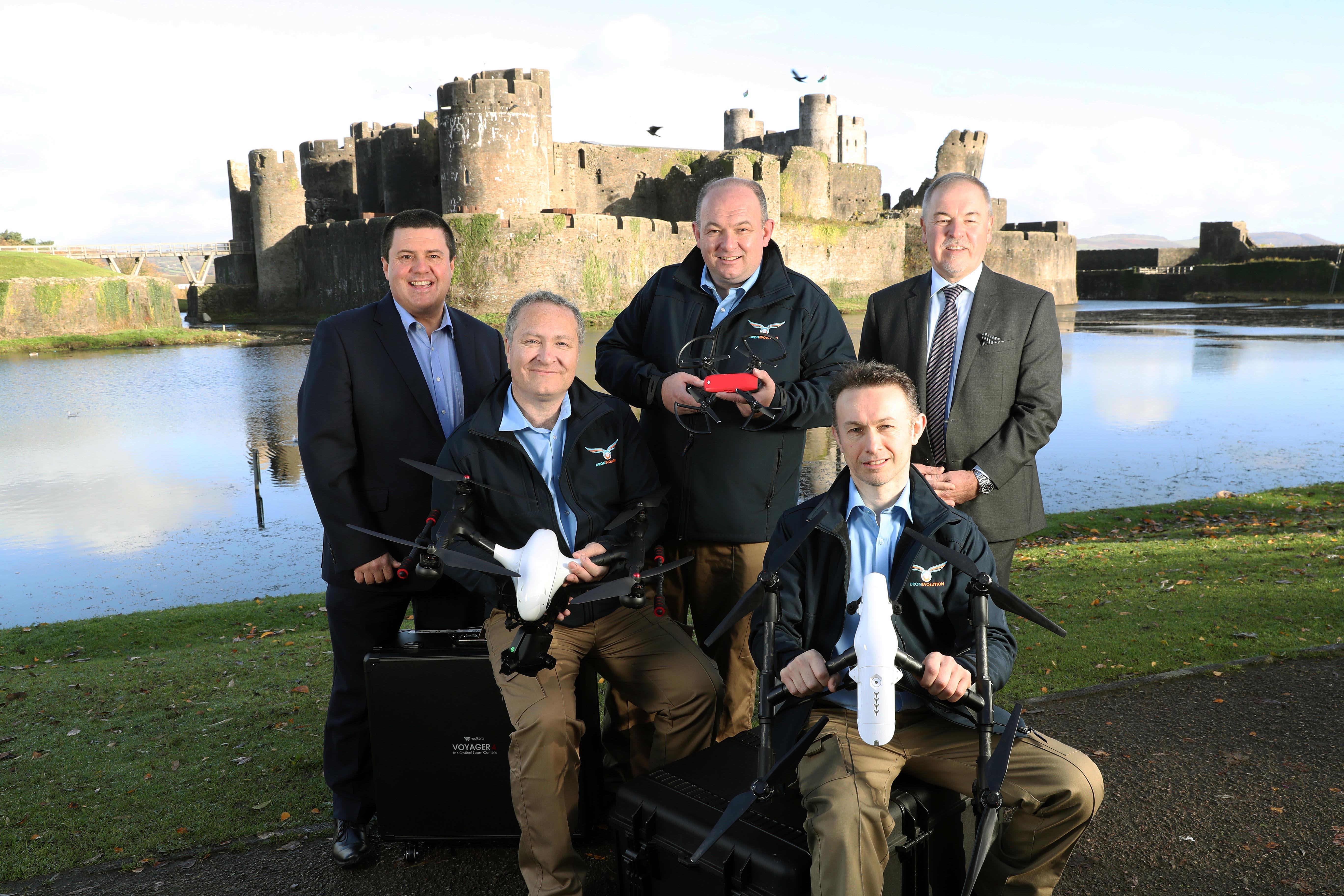 Sky's the limit for Caerphilly-based drone company
