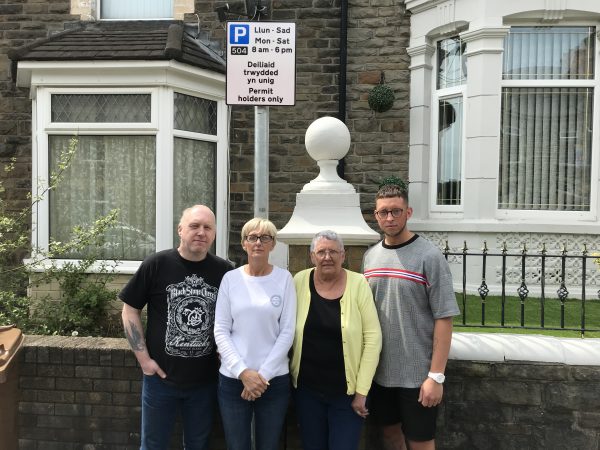 Bargoed residents' anger over parking permit charges