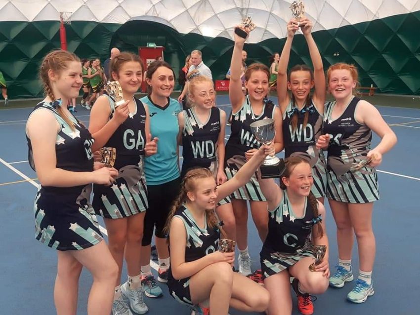 Junior netball club crowned champions of Wales