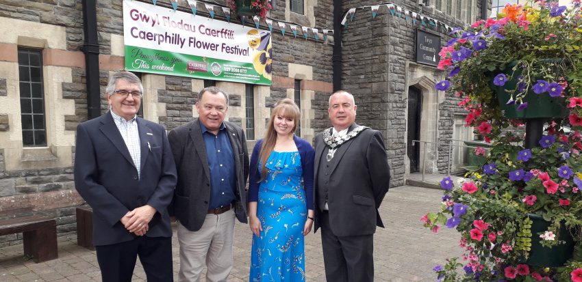 Hundreds visit floral displays at Caerphilly Flower Festival