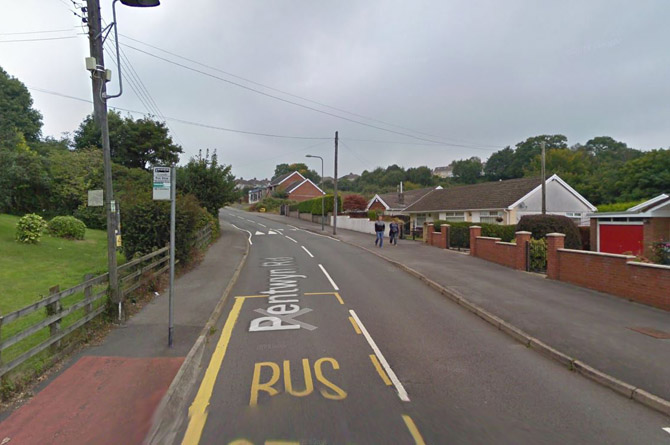 Property burgled in Trinant