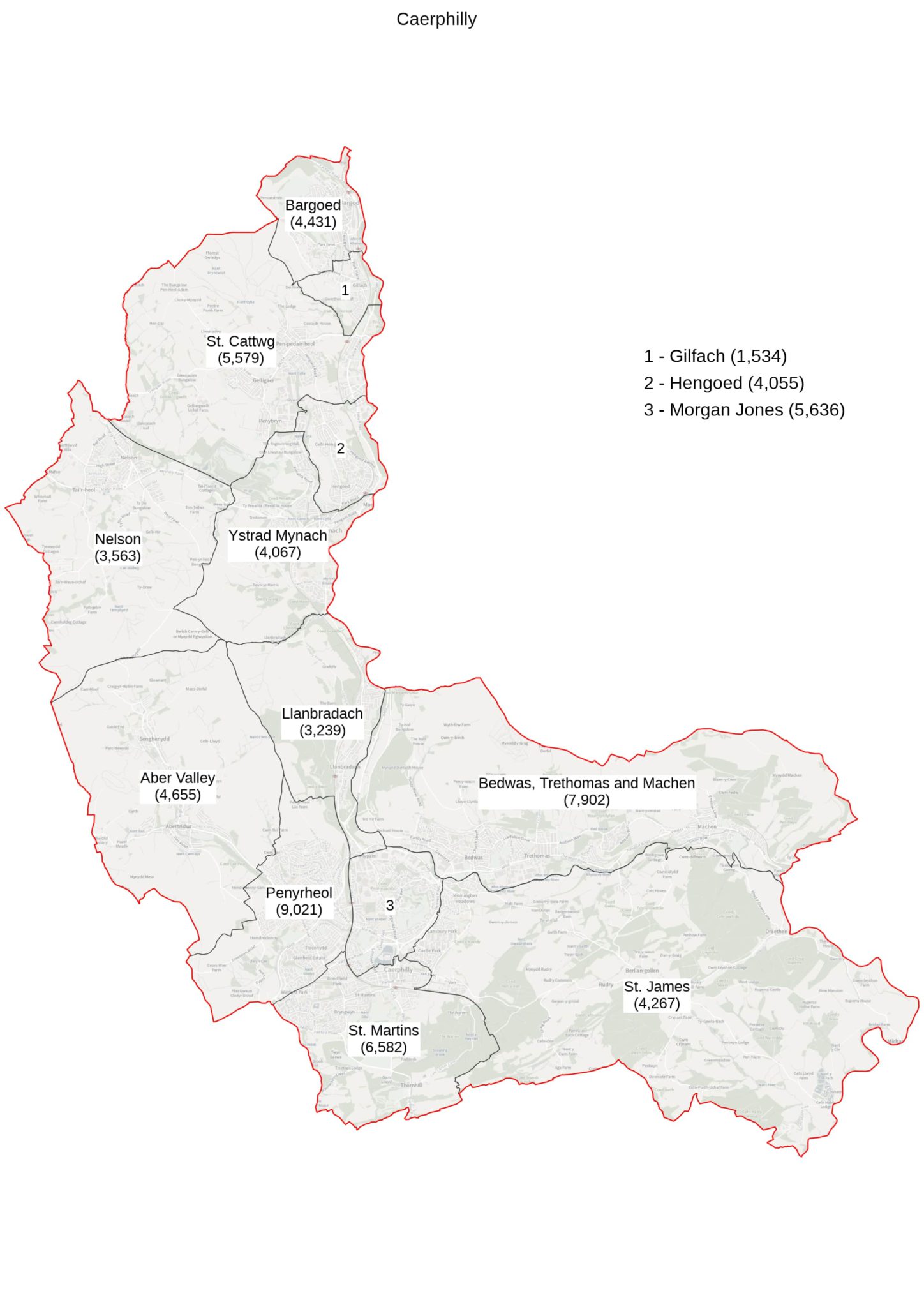 Caerphilly: Parliamentary boundary changes explained