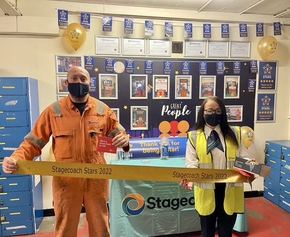 Stagecoach South Wales staff win community champion category for ...