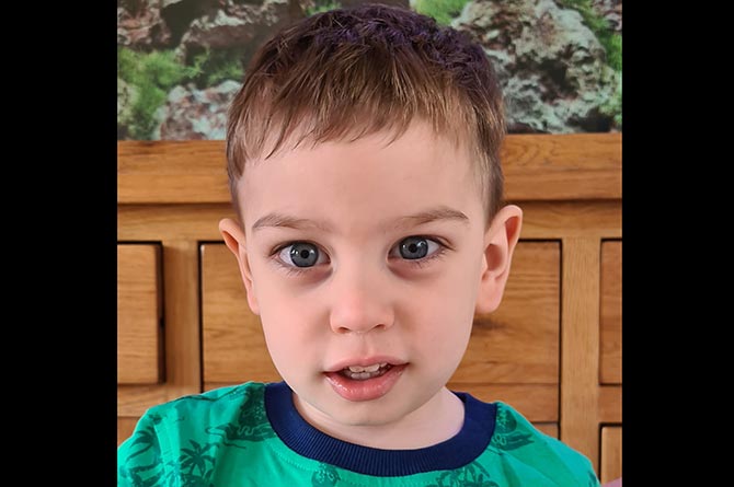 Logan Kemble: Abertridwr boy's family fundraising for £12k treatment