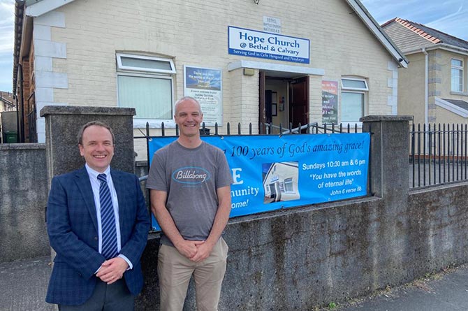Cefn Hengoed: Hope Church marks 100th anniversary of first service