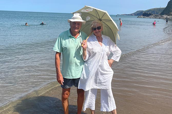 Caerphilly couple Myrddin and Georgina Jones' 60th anniversary