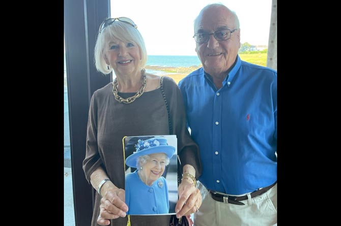 Caerphilly couple Myrddin and Georgina Jones' 60th anniversary