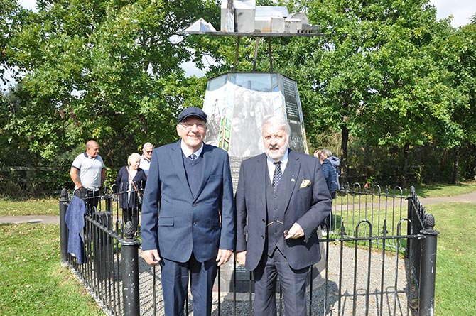 Abertridwr: New Windsor Colliery memorial officially unveiled