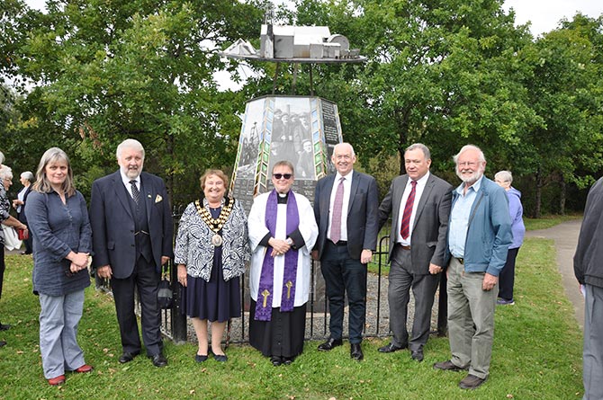 Abertridwr: New Windsor Colliery memorial officially unveiled