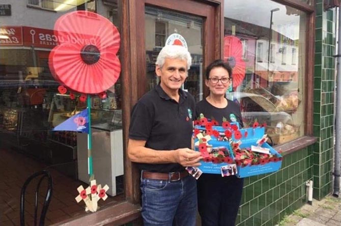 Ystrad Mynach ex-cafe owner John Sidoli creates six-foot Lancaster ...