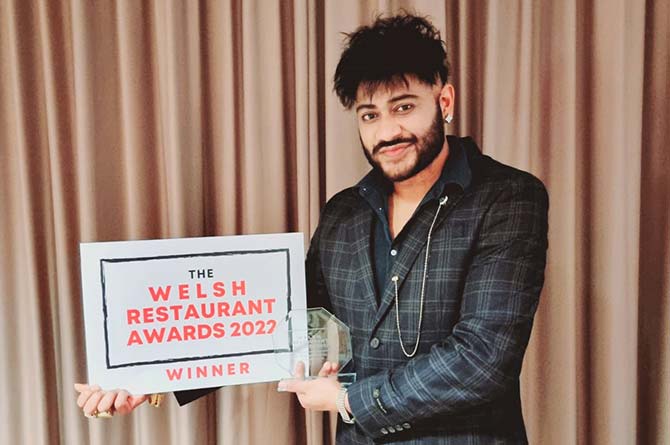 Indian restaurant Castle Gate nominated for Food Wales Award 2024