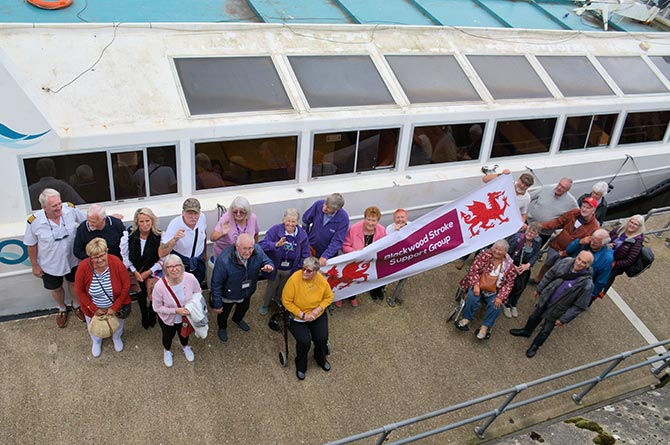 Blackwood Stroke Support Group proving "there's life after a stroke"