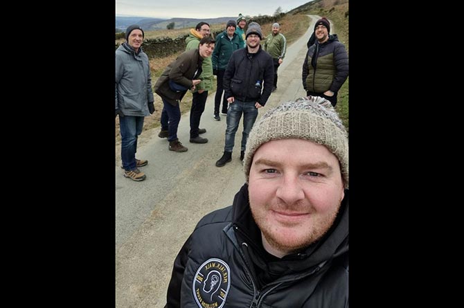 Men Talk Walk - the Abertridwr-based mental health walking group