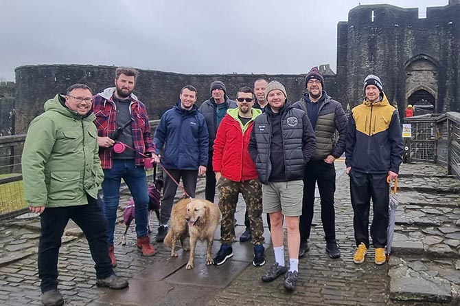 Men Talk Walk - the Abertridwr-based mental health walking group