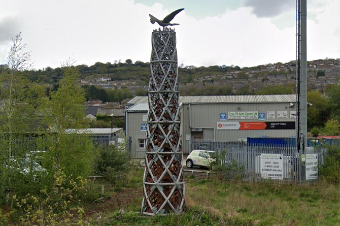 Risca memorial garden for businessman Terry Howell to open