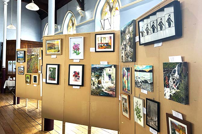 Art exhibition returns at Caerphilly's Vanguard Centre