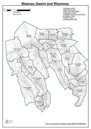 Parliamentary boundaries changes in Caerphilly County Borough