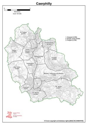 Parliamentary boundaries changes in Caerphilly County Borough
