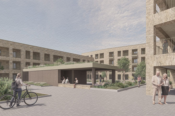 Plans put forward for later living development in Risca