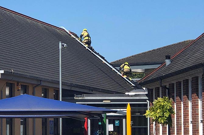 Ysgol Gymraeg Caerffili school blaze "not deliberate"