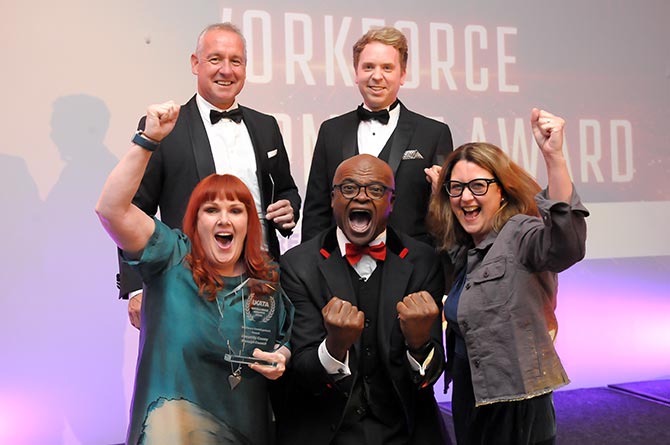 Caerphilly Council wins at UKATA Excellence Awards