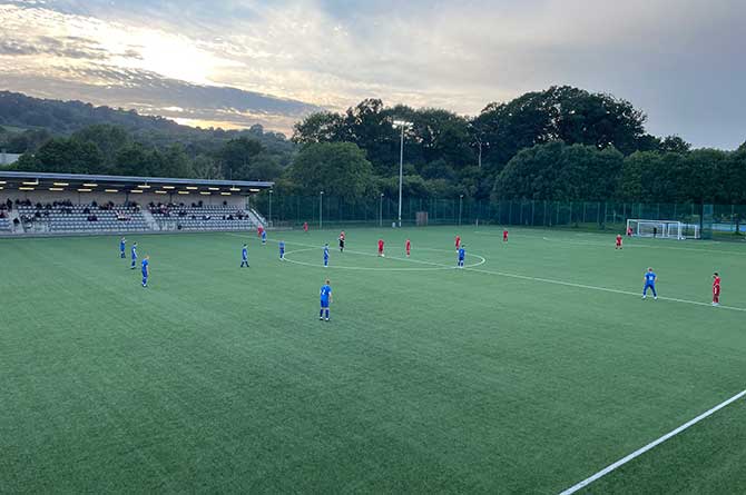 Trethomas Bluebirds secure victory over Aberbargoed Buds