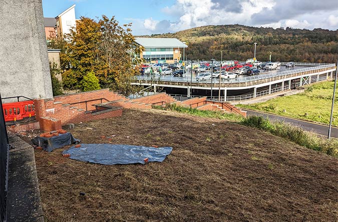 Bargoed residents fear antisocial behaviour on "green space"