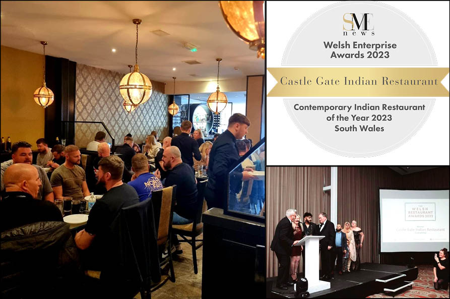 Castle Gate is ‘Contemporary Indian Restaurant of the Year’