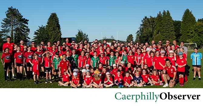 Caerphilly Dragons Girls Football Club's incredible three-year rise