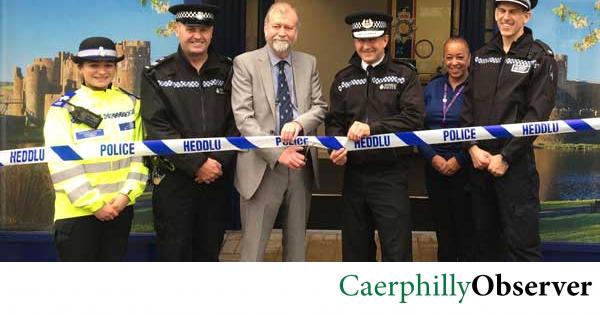 Official opening for new police station in Caerphilly town