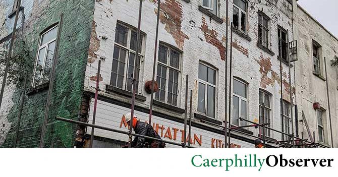 Caerphilly Indoor Market to reopen after neighbouring fire