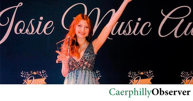 Abertridwr country singer Caitlin Mae wins at Josie Music Awards
