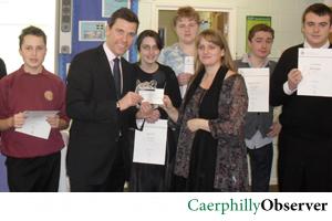 Risca Community Comprehensive School pupils invited to Westminster