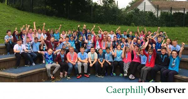 Cwm Ifor Primary School pupils run their own Race for Life