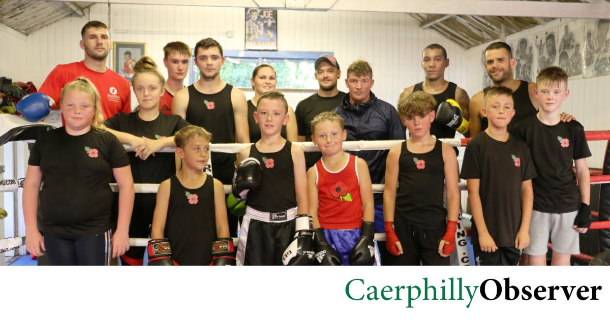 Cwmcarn Amateur Boxing Club shows fighting spirit