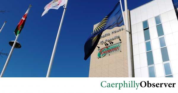 Commonwealth Flag raised at Caerphilly Council building as part of ...