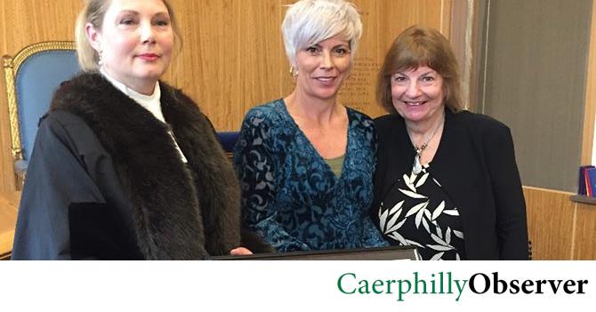 Blackwood: HCT charity founder Hayley Thomas on award win